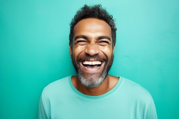Portrait of cheerful positive man take selfie toothy beaming smile on ... Portrait of cheerful positive man take selfie toothy beaming smile on ...