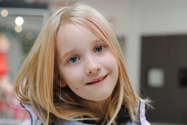 Premium Photo Portrait Of Cute Girl