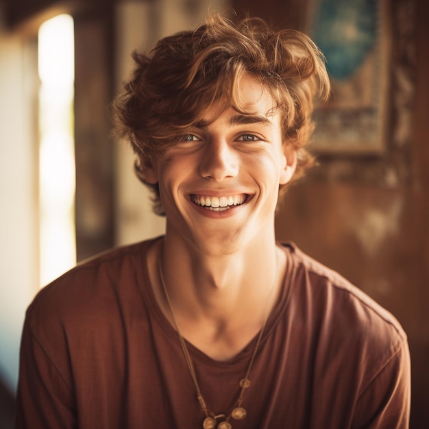 Premium AI Image | Portrait handsome man summer fashion model photography Premium AI Image | Portrait handsome man summer fashion model photography