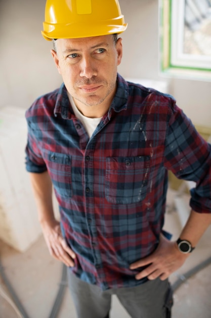 Premium Photo | Portrait of man working at home Premium Photo | Portrait of man working at home