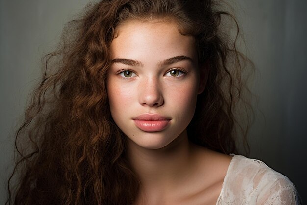 Premium Photo | Portrait of a person with acne scars advocating for ... Premium Photo | Portrait of a person with acne scars advocating for ...