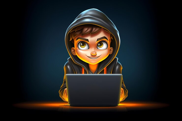 Premium Ai Image Portrait Of Successful Programmer Game Developer Or Coder Guy In Uses