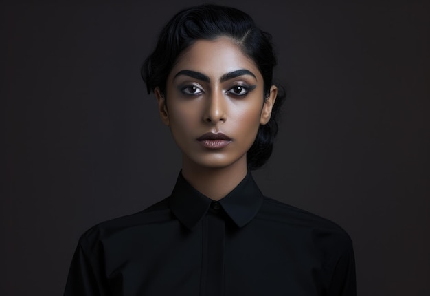 Premium AI Image | Portrait of a young diverse woman Premium AI Image | Portrait of a young diverse woman