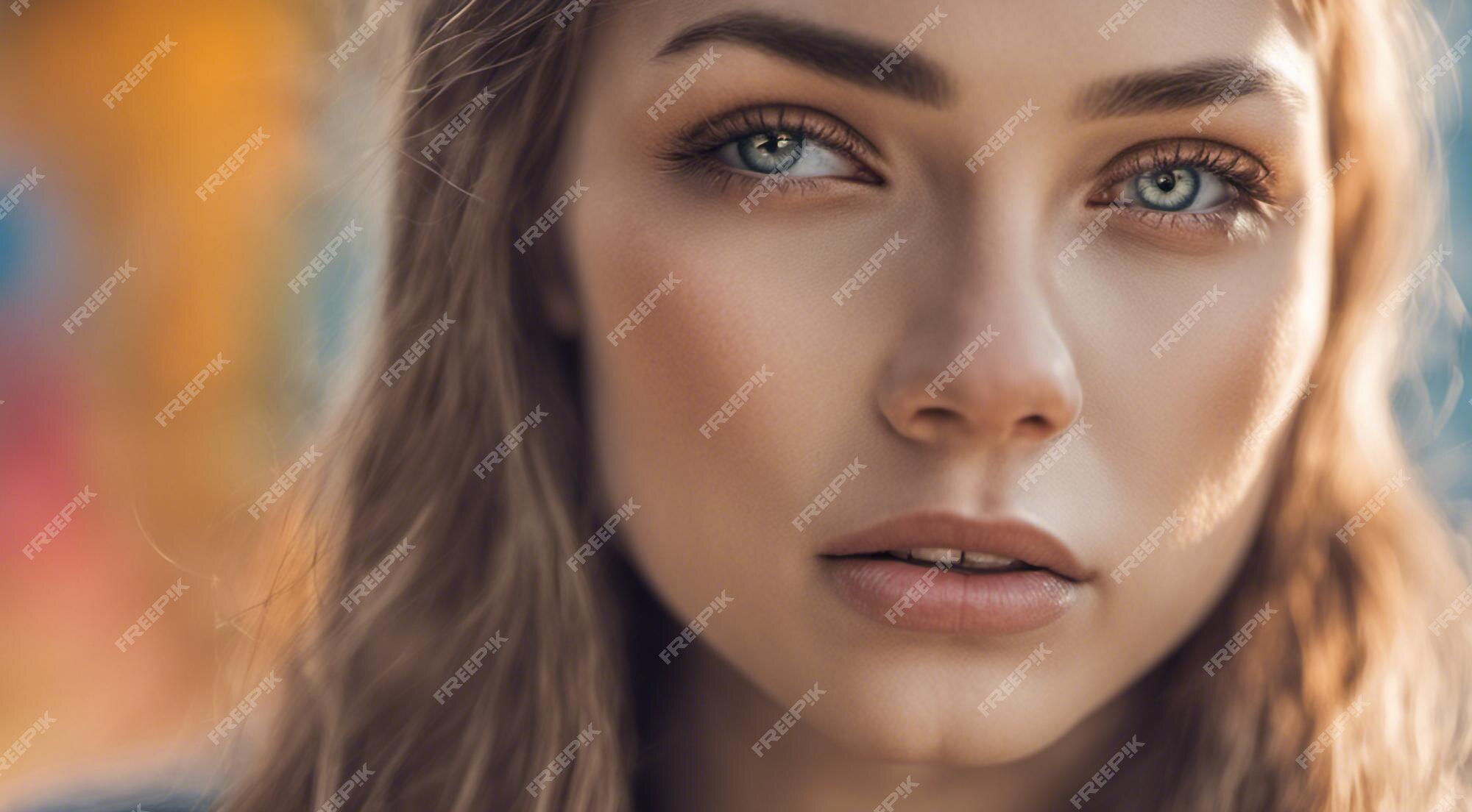 Premium Photo Portrait Of A Young Woman Fashion Girl Pretty Fashion