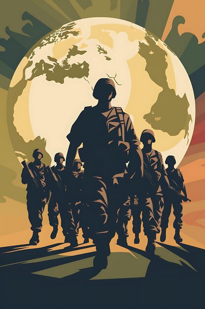 Premium AI Image | Poster of Marching Towards Understanding Illustrate ... Premium AI Image | Poster of Marching Towards Understanding Illustrate ...