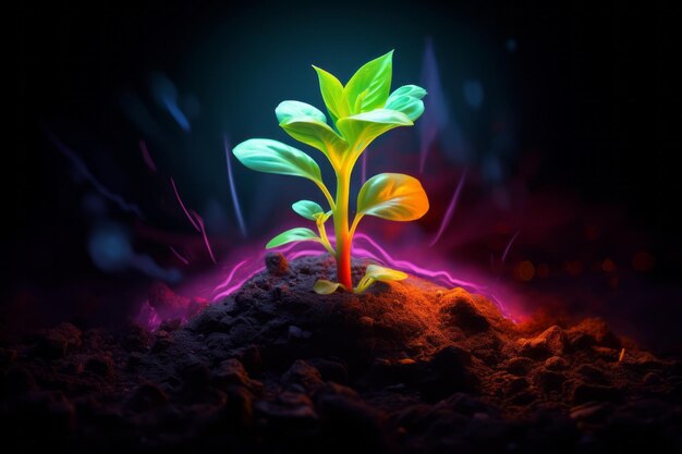 Premium Photo | The Power of Nature A Green Plant Growing in the Soil Premium Photo | The Power of Nature A Green Plant Growing in the Soil