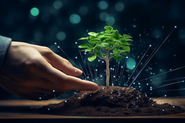 Premium AI Image | Powering Environmental Sustainability and Social ... Premium AI Image | Powering Environmental Sustainability and Social ...