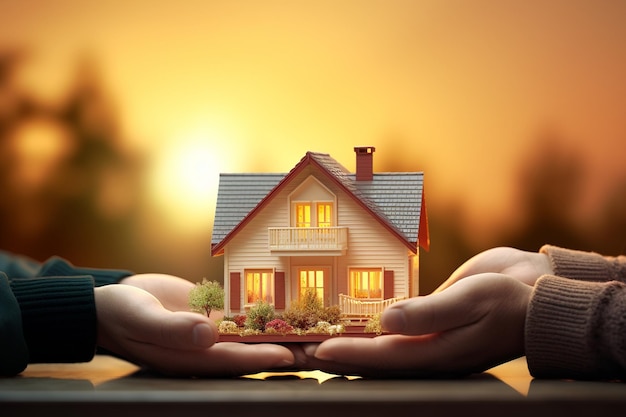 Premium AI Image | Precious Family Home Generative AI Premium AI Image | Precious Family Home Generative AI