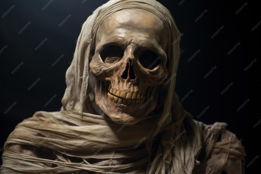 Premium Photo | Preserved Ancient mummy skeleton Generate Ai Premium Photo | Preserved Ancient mummy skeleton Generate Ai
