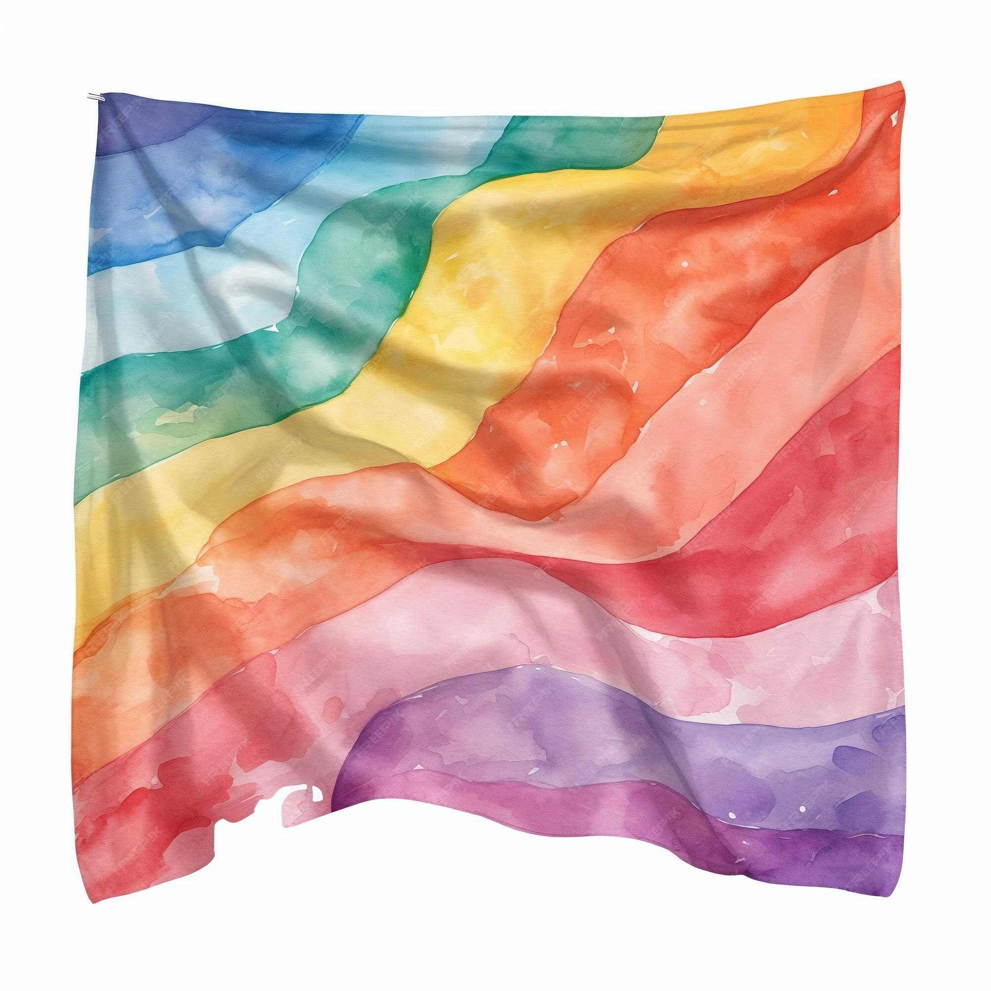 Premium Ai Image Pride Flag Rainbowcolored Fllag Lgbtqa