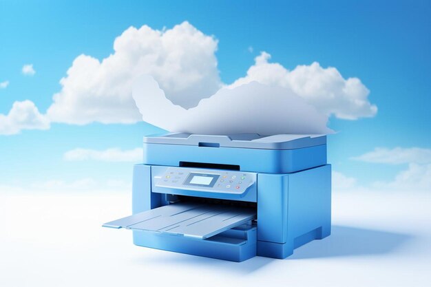 Printer with seamless cloud integration | Premium AI-generated image Printer with seamless cloud integration | Premium AI-generated image