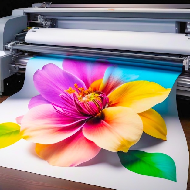 Premium Photo | Printing machine generative ai Premium Photo | Printing machine generative ai