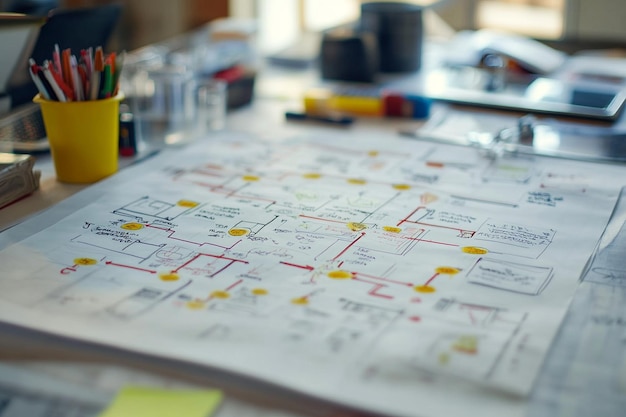 Process mapping ar generative ai | Premium AI-generated image Process mapping ar generative ai | Premium AI-generated image