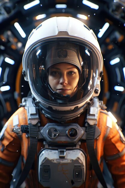 Premium AI Image | Professional astronaut in space mission wearing ... Premium AI Image | Professional astronaut in space mission wearing ...