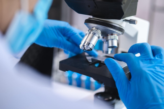 Premium Photo | Professional research scientist concentration using ... Premium Photo | Professional research scientist concentration using ...