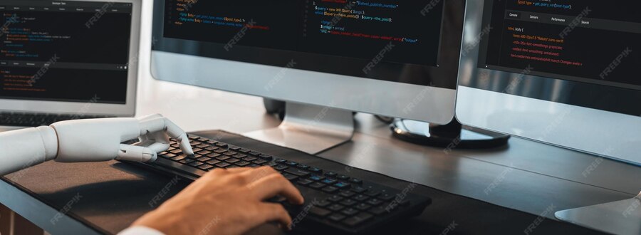 Premium Photo Program Coding Automation By Generative Artificial