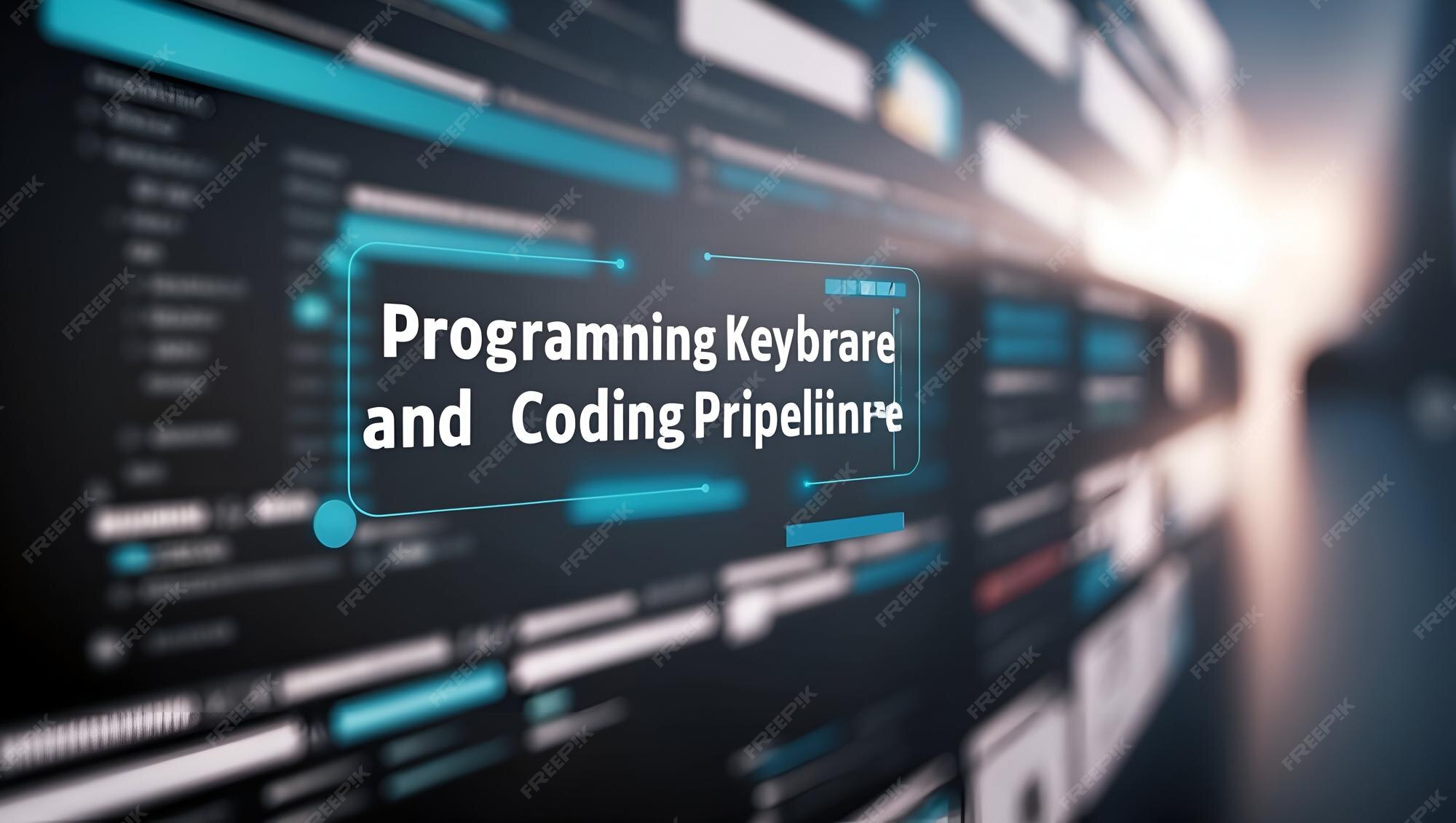 Program Dashboard and Coding Workflow Icon with Custom Branding Ideal for Coding Designs ...