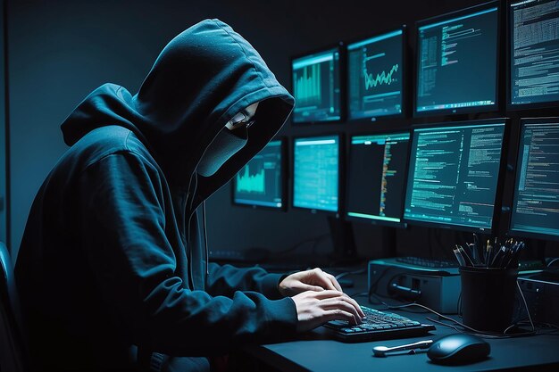 Program programming programmer computer laptop screen monitor hacker ...