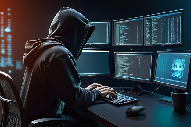 Program Programming Programmer Computer Laptop Screen Monitor Hacker