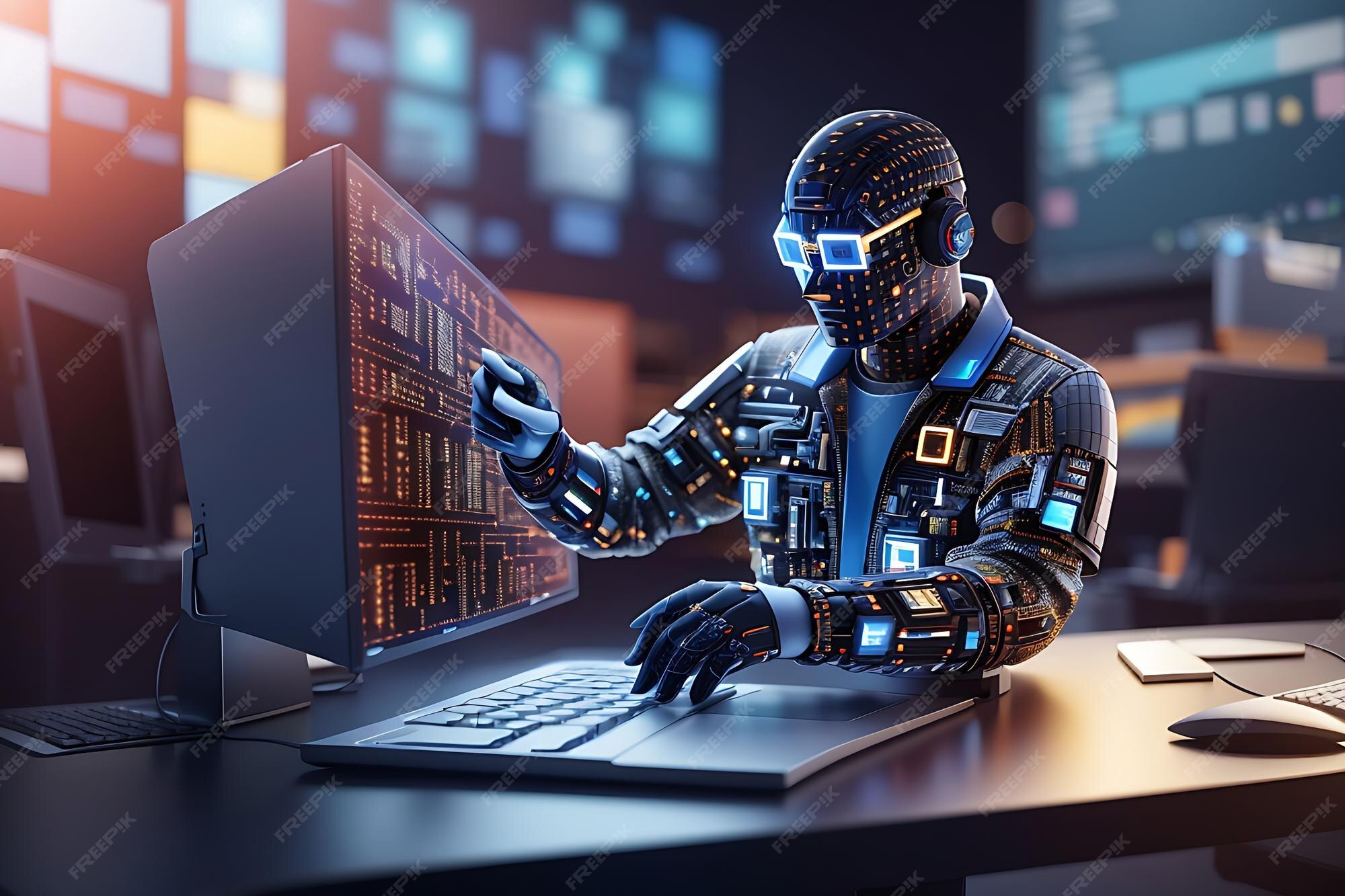 Premium AI Image | Programmer developer typing script source languages coding symbols icon ...