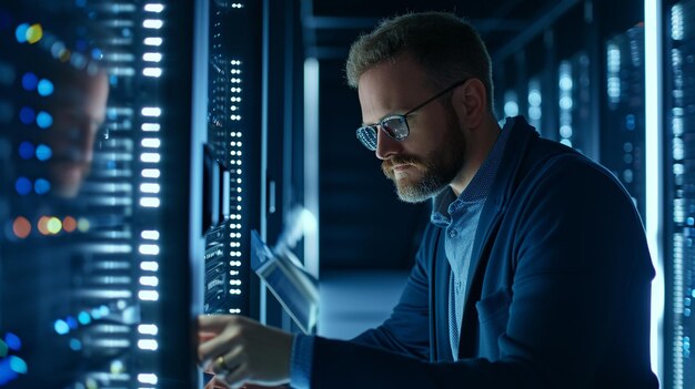 Premium Photo | Programmer working in the computer coding and coding technology