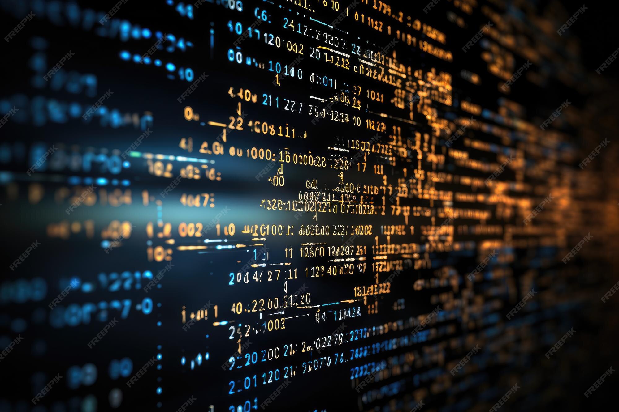 Premium Photo | Programming code abstract background Programming and coding concept Close up of ...