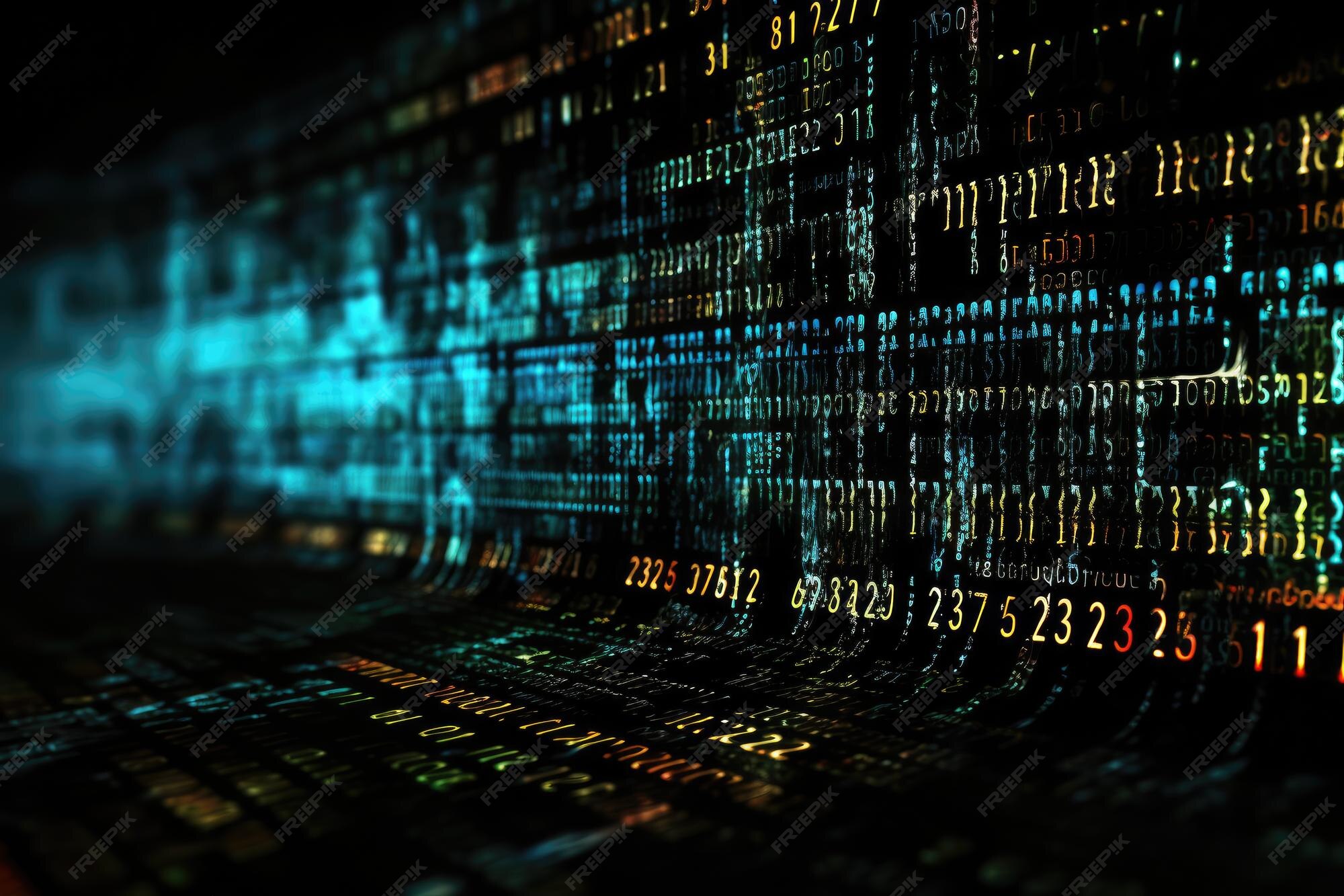 Premium AI Image | Programming code abstract technology background 3d rendering abctract Coding ...