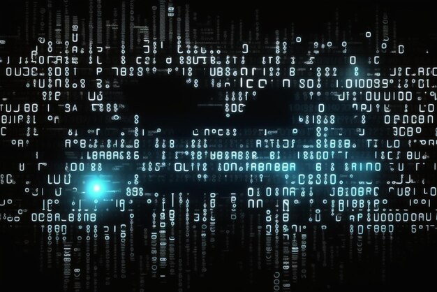 Premium Ai Image Programming Code Abstract Technology Background Of Software Developer And