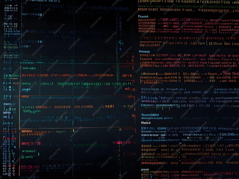 Programming code abstract technology background of software developer ...