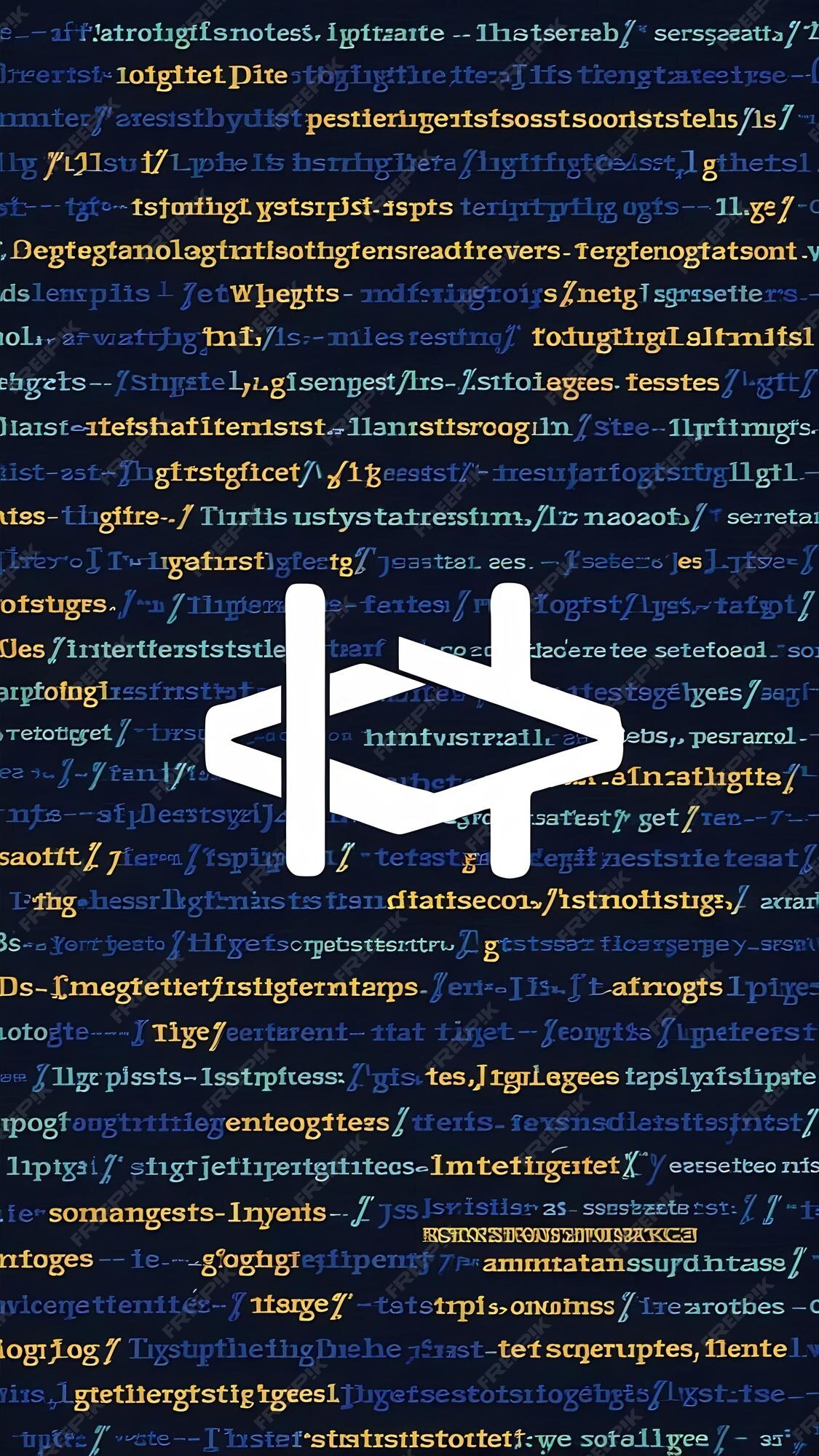 Programming Code Abstract Technology Background Of Software Developer And Computer Script