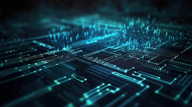 Premium AI Image | Programming code abstract technology background of ...
