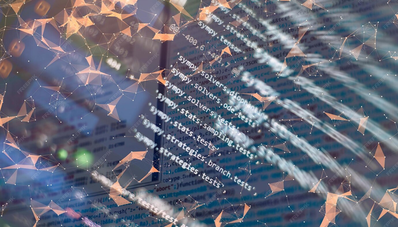 Premium Photo | Programming code on computer screen software development writing program code on ...