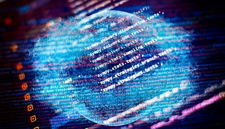 Premium Photo | Programming code on computer screen software development writing program code on ...