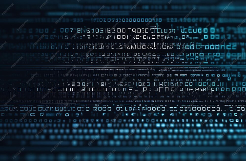 Programming and coding closeup of a computer screen displaying lines of code emphasizing the ...