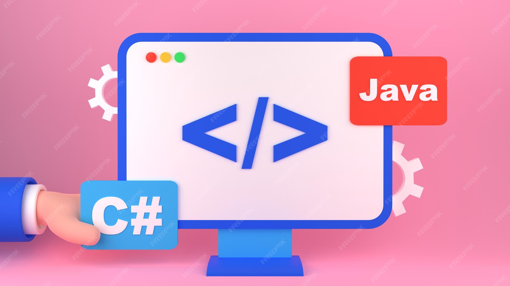 Premium Photo | Programming. Computer monitor with icons of programming ...
