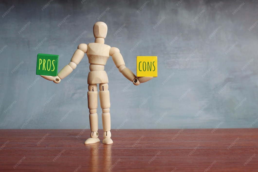 Premium Photo | Pros and cons balance concept wooden human figure ... Premium Photo | Pros and cons balance concept wooden human figure ...