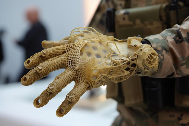 Premium Photo | Prosthetic hand created by fdm 3d printer for soldier ... Premium Photo | Prosthetic hand created by fdm 3d printer for soldier ...