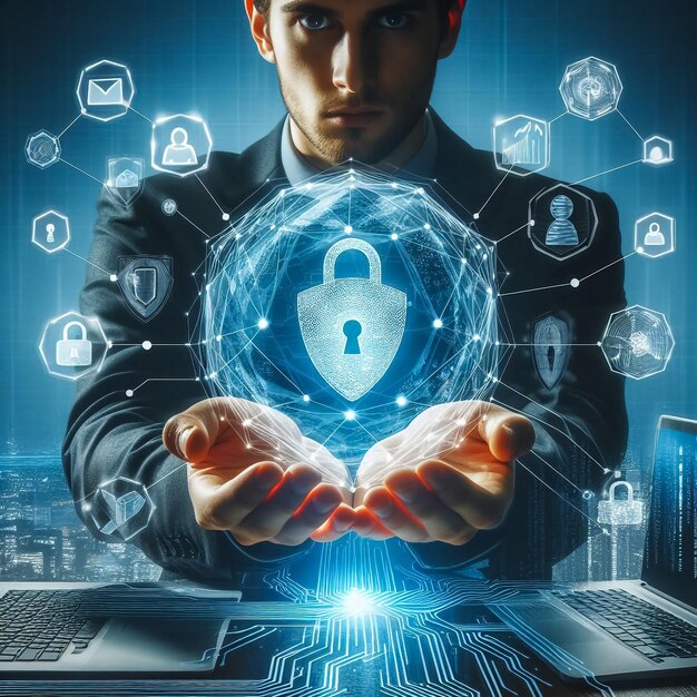 Premium Photo | Protection network security computer and safe your data ... Premium Photo | Protection network security computer and safe your data ...