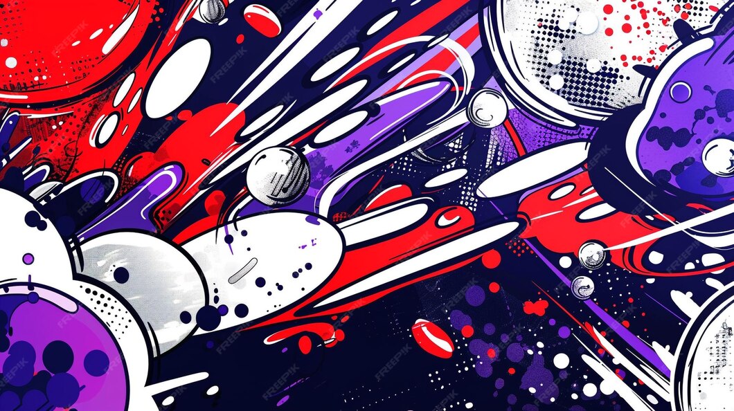A purple and black background with a bunch of spoons and spoons ... A purple and black background with a bunch of spoons and spoons ...