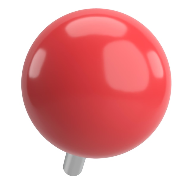 Premium Ai Image Push Pin Drawing Pin 3d Pin 3d Illustration