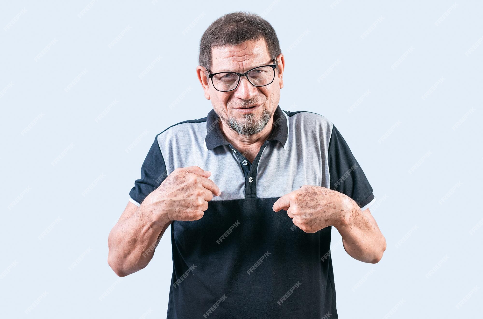 Premium Photo | Puzzled senior man pointing at himself isolated ... Premium Photo | Puzzled senior man pointing at himself isolated ...
