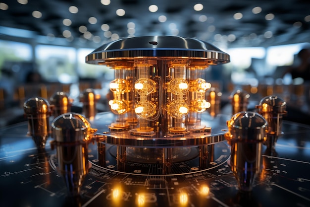 Premium AI Image | Quantum computer quantum processor scientific ... Premium AI Image | Quantum computer quantum processor scientific ...