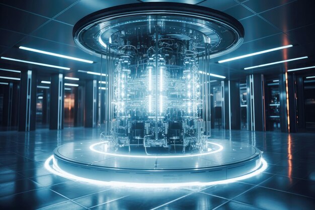 Premium AI Image | Quantum computer Premium AI Image | Quantum computer