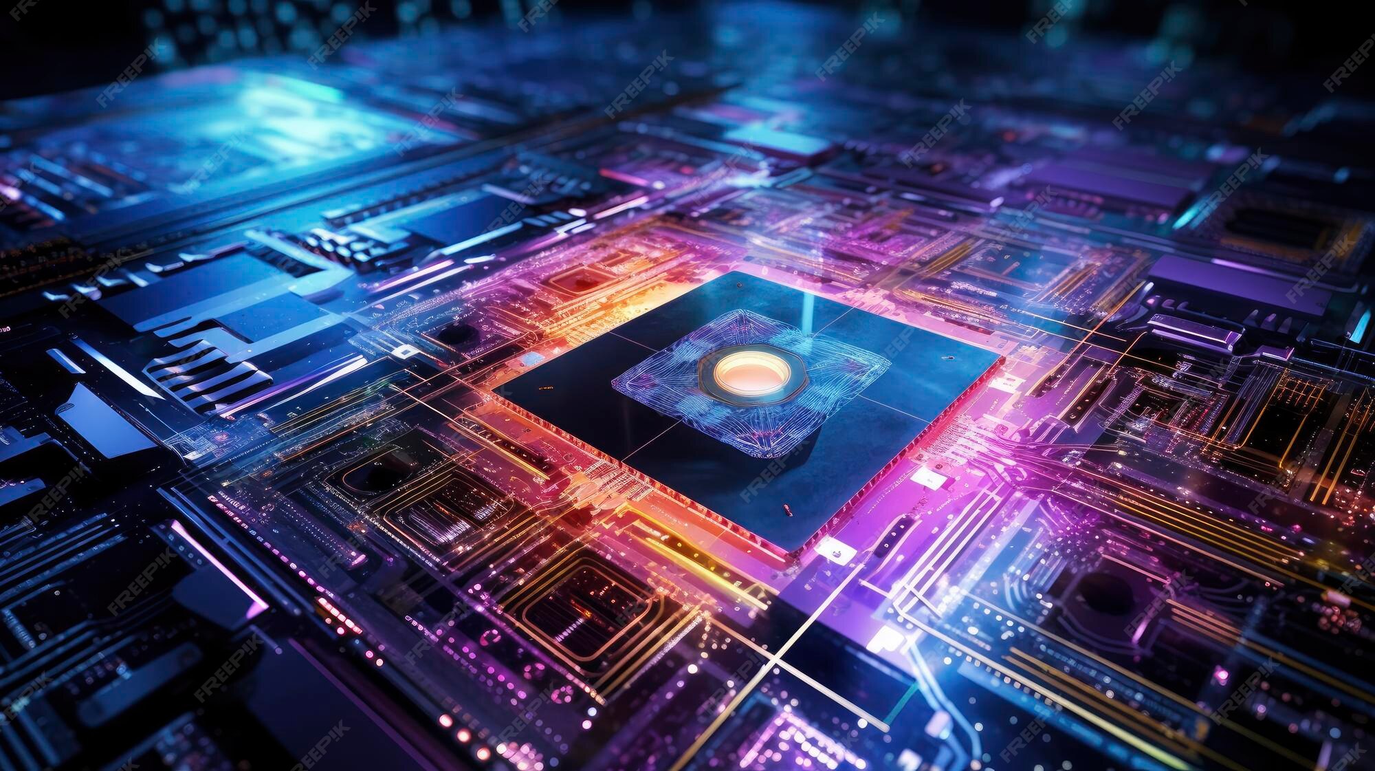 Premium AI Image | Quantum computing advanced technology innovative ...