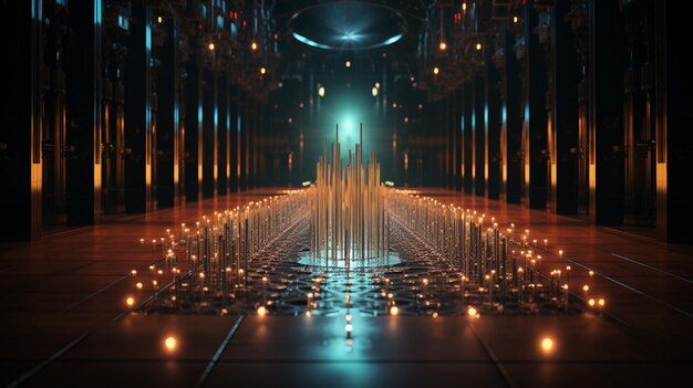 Quantum Computing Unlocking Supercomputing | Premium AI-generated image Quantum Computing Unlocking Supercomputing | Premium AI-generated image