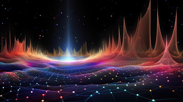 Premium AI Image | Quantum interference patterns emerging during ... Premium AI Image | Quantum interference patterns emerging during ...