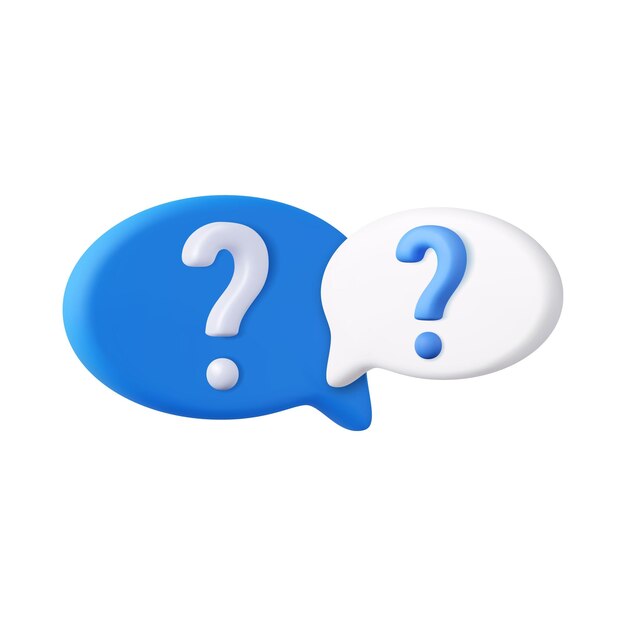 Premium Photo | Question mark sign 3d question mark illustrations ... Premium Photo | Question mark sign 3d question mark illustrations ...