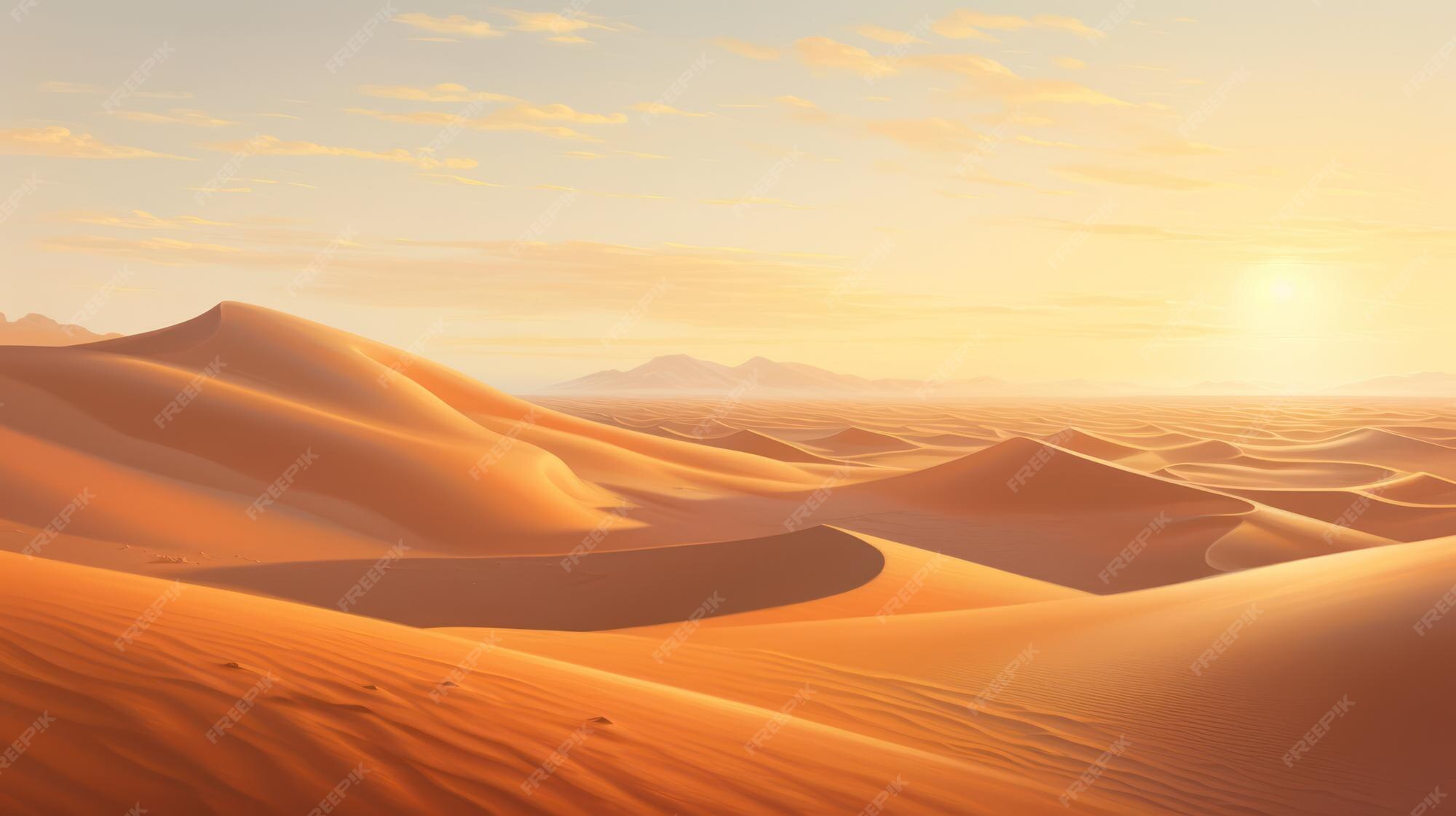Premium AI Image | The Quiet Resilience of a Desert Premium AI Image | The Quiet Resilience of a Desert