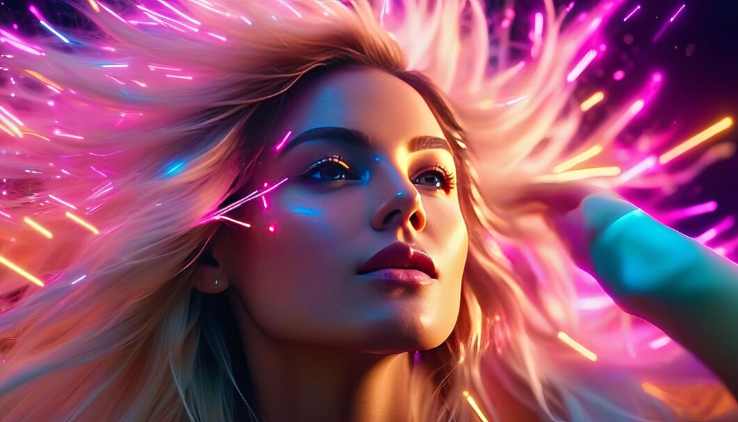 Premium Photo | A Radiant Journey through the Fourth Dimension Premium Photo | A Radiant Journey through the Fourth Dimension