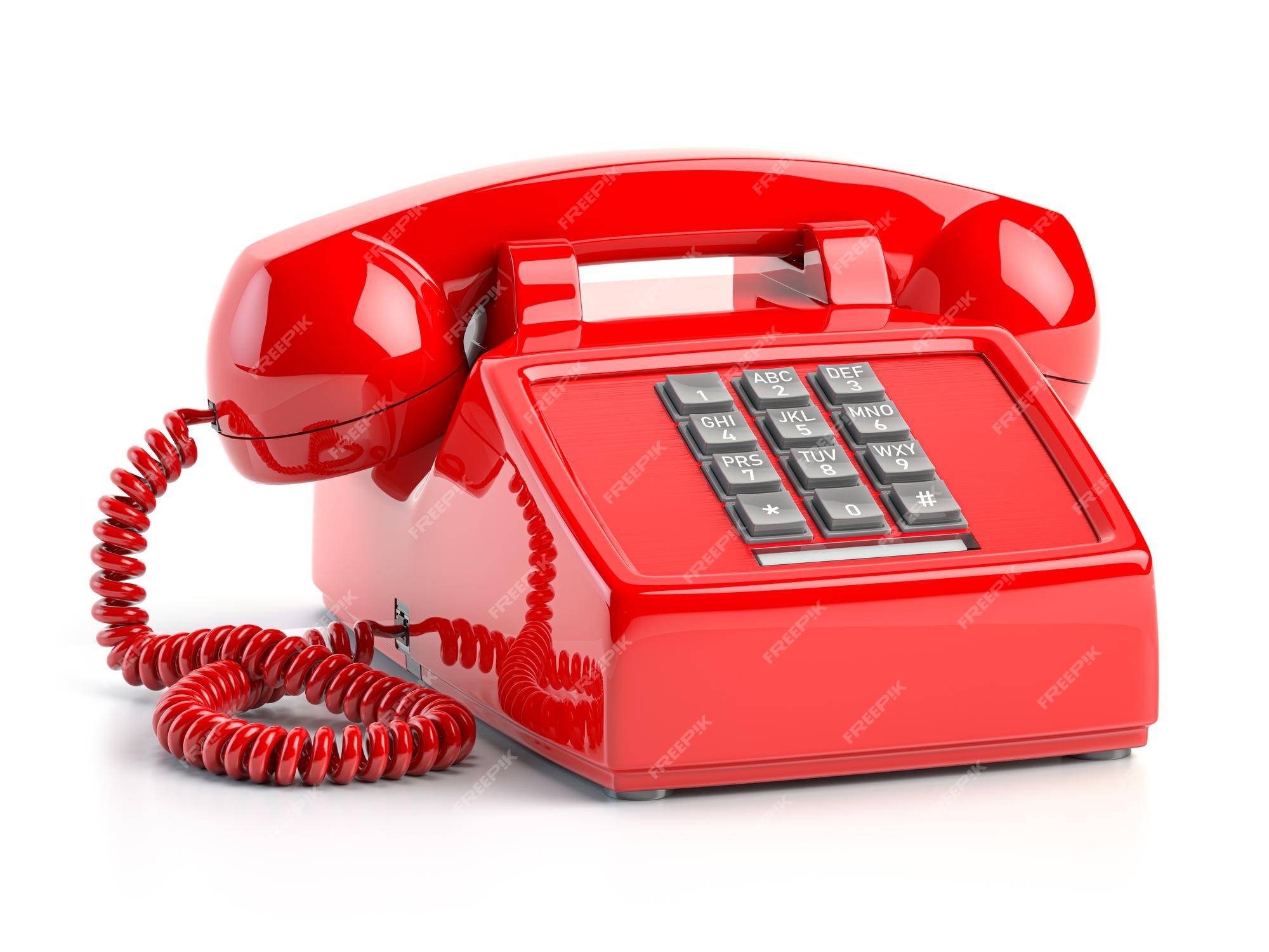 Premium Photo | Red telephone Vintage retro push button telephone ... Premium Photo | Red telephone Vintage retro push button telephone ...